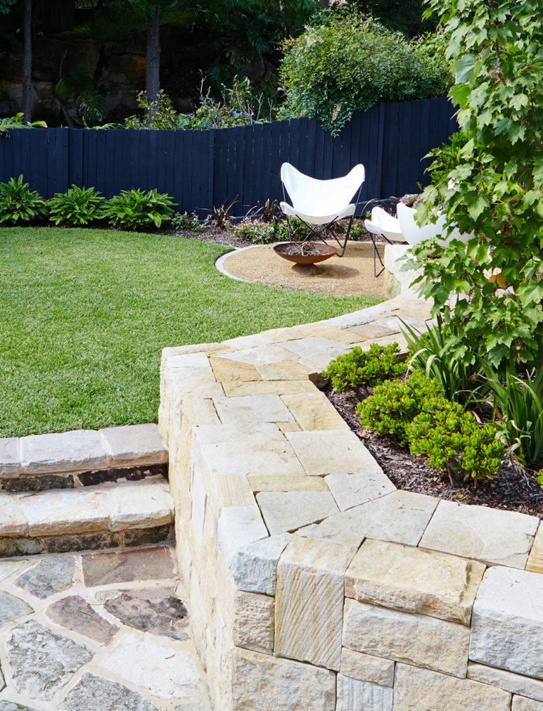 How to use sandstone in your garden design | Think Outside Gardens